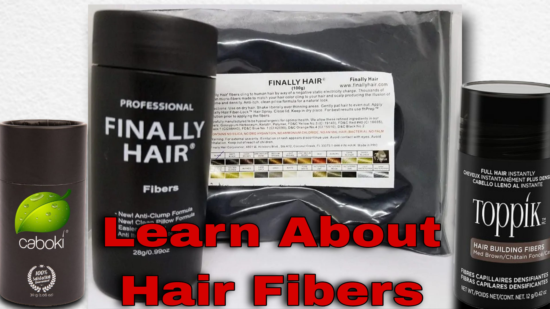 Understand Hair Fibers – The #1 Guide to Hair Loss - Finally Hair